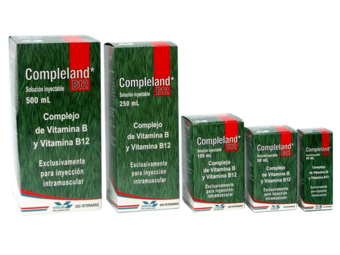 Compleland® B12 | Complejo B Veterinario con Vitamina B12 | Vitamina B1 ...